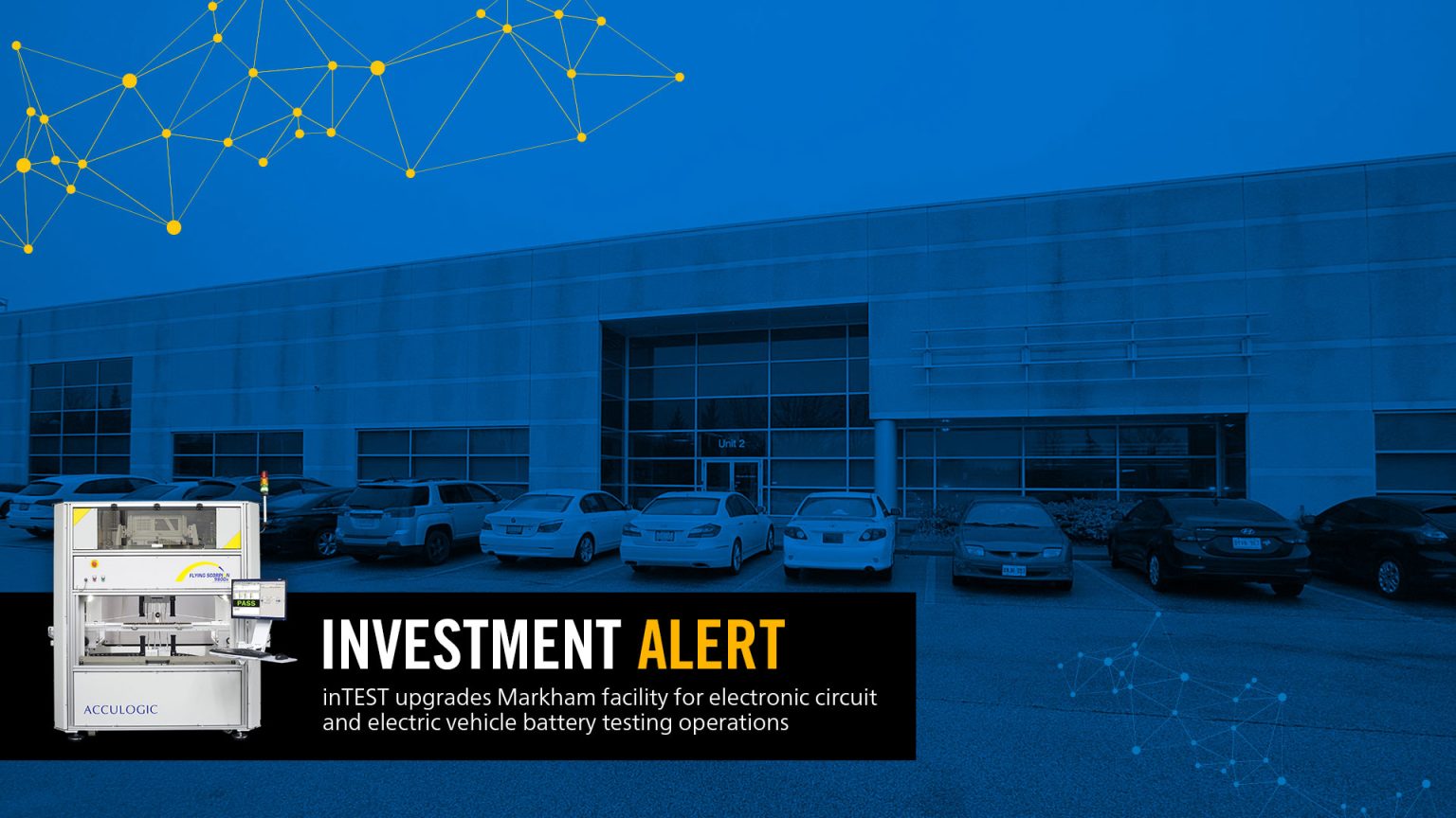 inTEST upgrades Markham facility for electronic circuit and electric ...